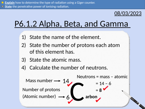 GCSE Physics: Alpha, Beta, Gamma Radiation | Teaching Resources GCSE Physics: Alpha, Beta, Gamma Radiation | Teaching Resources