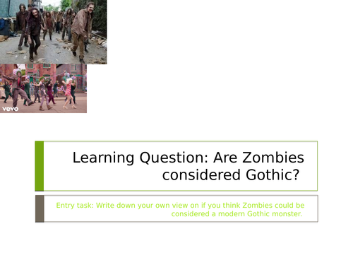 Zombie! | Teaching Resources