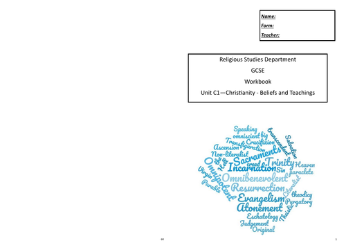 Eduqas GCSE RS Component 2 - Christianity Beliefs and Teachings ...