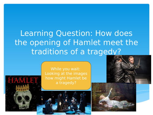 Exploring Shakespeare - lesson 3 | Teaching Resources