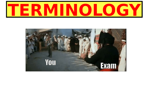 GCSE English Language - Terminology SOW | Teaching Resources GCSE English Language - Terminology SOW | Teaching Resources