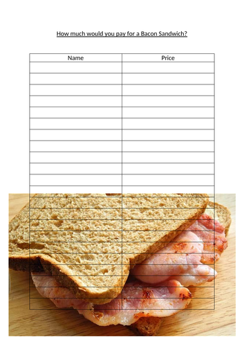 Data Collection and Data Handling Practical | Teaching Resources