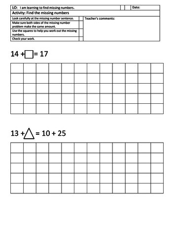 KS1 missing numbers solve word problems use inverse | Teaching Resources