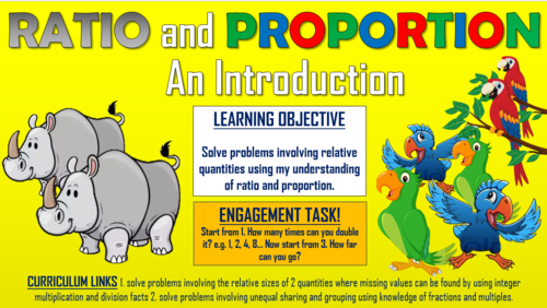 Ratio and Proportion: An Introduction! | Teaching Resources