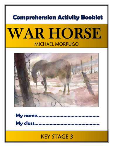 War Horse KS3 Comprehension Activities Booklet! | Teaching Resources