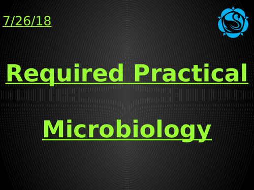 AQA Separate Microbiology Required Practical | Teaching Resources