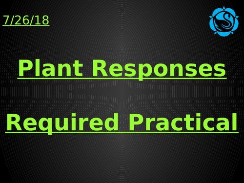 Aqa Separate Plant Responses Required Practical Teaching Resources