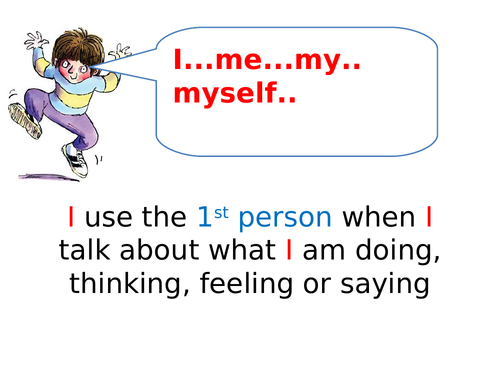 1st and 3rd person PowerPoint | Teaching Resources