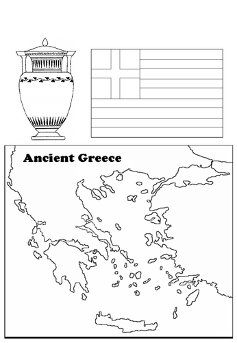 Front cover for Greece topic | Teaching Resources