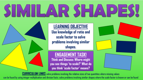 Similar Shapes! | Teaching Resources