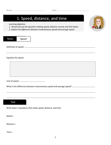 Speed distance time | Teaching Resources