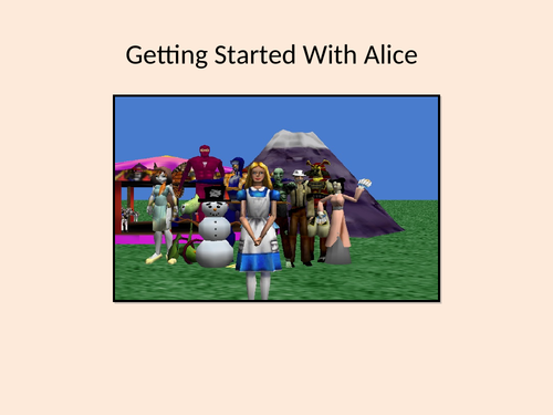 Alice Block Based Programming Powerpoint And Tutorials Computer Science Teaching Resources 5730