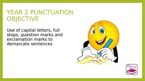 Year 2 Demarcating Sentences: PPT Lesson and Assessment | Teaching ...