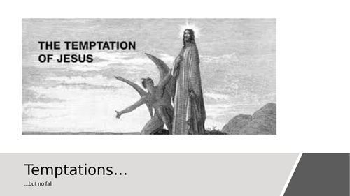 Temptations of Jesus | Teaching Resources
