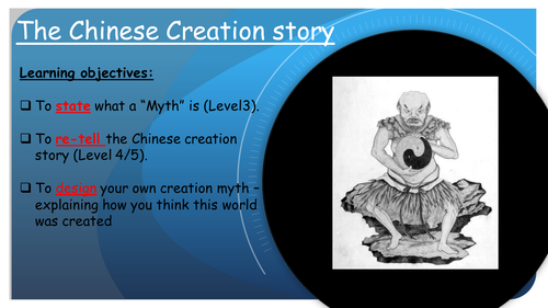Pan ku - The Chinese Creation Story | Teaching Resources