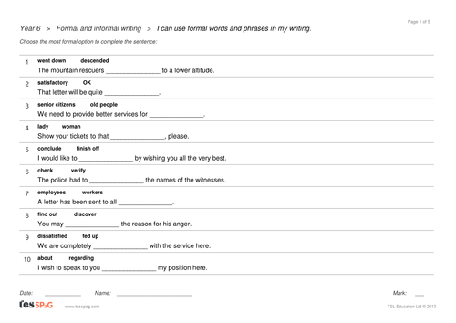 formal-and-informal-writing-question-sheets-year-6-spag-teaching