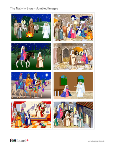 Scene Sequencing Activity - The Nativity - Christmas KS1 | Teaching ...