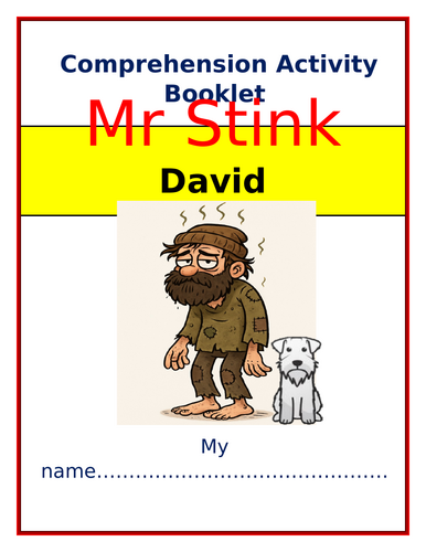 Mr Stink KS2 Comprehension Activities Booklet! | Teaching Resources