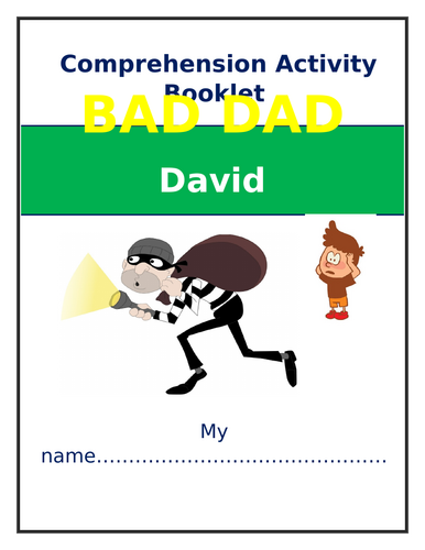 Bad Dad KS2 Comprehension Activities Booklet! | Teaching Resources