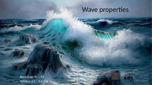 Unit 3 Waves Lesson 1 Wave properties Edexcel IGCSE Physics | Teaching ...