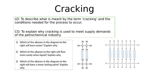 KS4 Cracking lesson | Teaching Resources