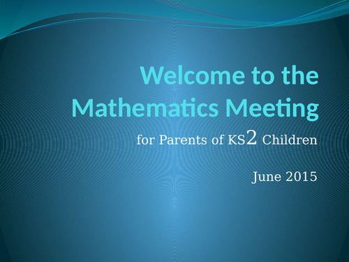 Maths presentation for parents on fractions and percentages | Teaching ...