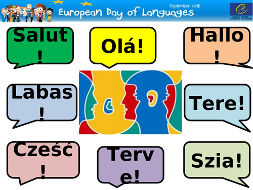 European Day of Languages activities | Tes