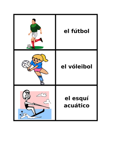 Descubre 1 Lección 4 Card Games | Teaching Resources