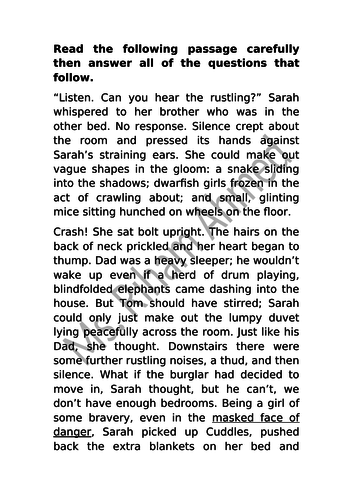 Horror Story | Teaching Resources