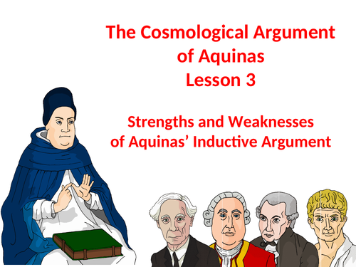 Aquinas Cosmological Argument Strengths Weakness and Essay Structure ...
