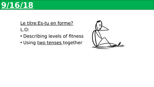 Studio 3 Vert Module 2 Bien dans sa peau Unité 5 pp. 40–41 Es-tu en ...