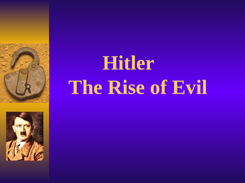 The Rise of Hitler PPT | Teaching Resources