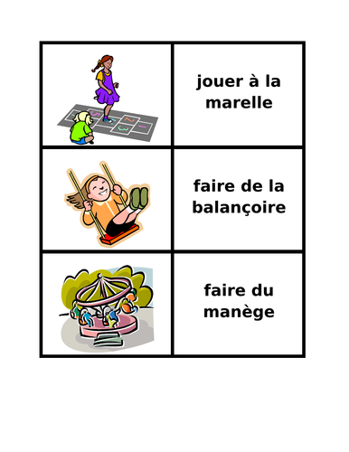 Bien Dit 2 Chapitre 6 Card Games | Teaching Resources