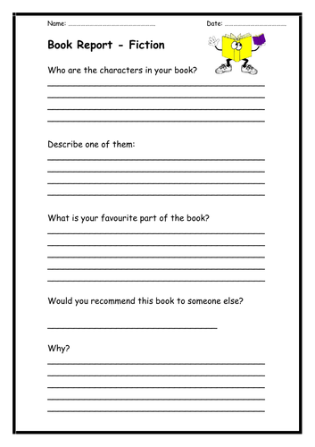 Book Reviews and Reports - 10 activities | Teaching Resources