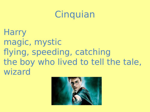 Harry Potter Poetry | Teaching Resources