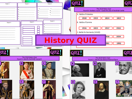 The Big History Quiz | Teaching Resources