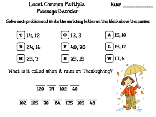 least-common-multiple-thanksgiving-math-activity-message-decoder