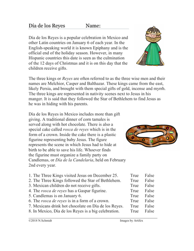 Día de los Reyes: Three Kings Day (English Version) SUB PLAN | Teaching ...