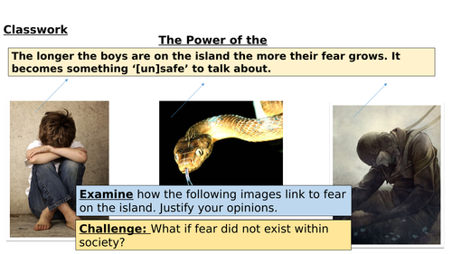 LOTF The Power of the Beast | Teaching Resources