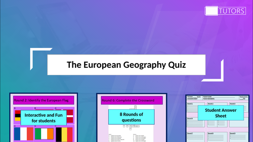 Geography Quiz 2: Europe | Teaching Resources