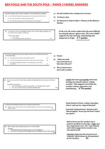 EDUQAS Paper 2 reading revision sheet - GCSE English Language ...