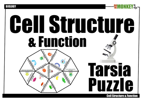 Cell Structure and Function Tarsia Puzzle | Teaching Resources