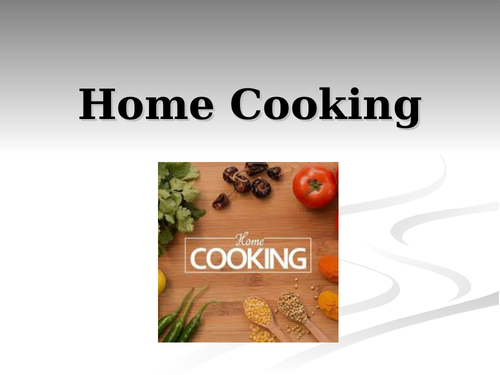 Home Cooking Pearson | Teaching Resources