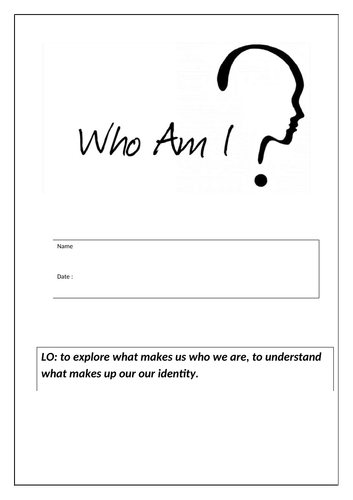 Who am I ? | Teaching Resources