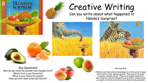 Handa's Surprise- Continuous provision activities | Teaching Resources