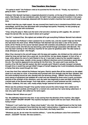 Narrative Science Fiction English 2-Week Unit SPaG Writing Reading ...