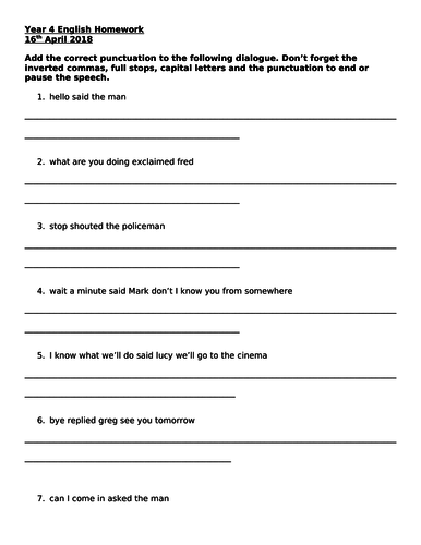 Inverted commas | Teaching Resources Inverted commas | Teaching Resources