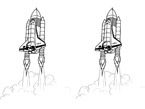 Space Shuttle Coloring Pack | Teaching Resources