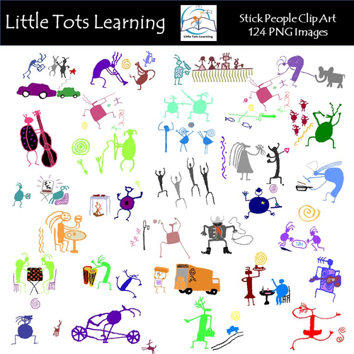 Stick People Clip Art - Stick Figure Clip Art - Stick People Action ...