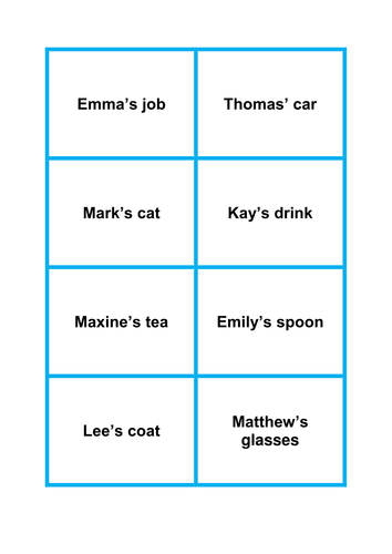 Apostrophes for Omission and Possession | Teaching Resources